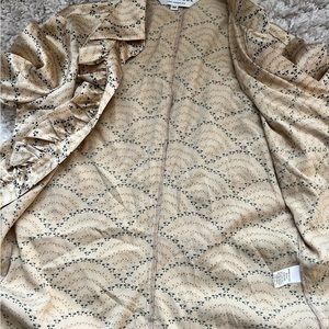 Trina Turk | Tops | Gorgeous Trina Turk Ruffle Front Silk Blouse | Poshmark